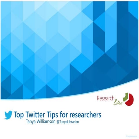 Twitter: 20 Top Tips & Tricks | PPT