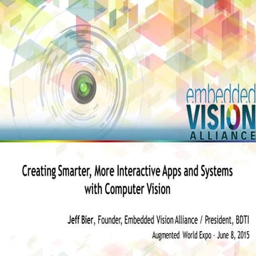 "Creating Smarter, More Interactive Apps and Systems with Computer ...