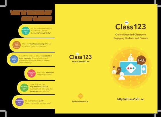 Class123 Guide for Teachers (Desktop Version) | PDF