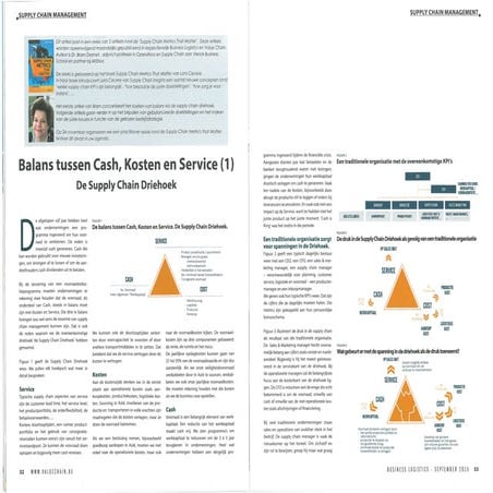 Balans tussen Cash, Kosten en Service - De Supply Chain Driehoek | PDF ...