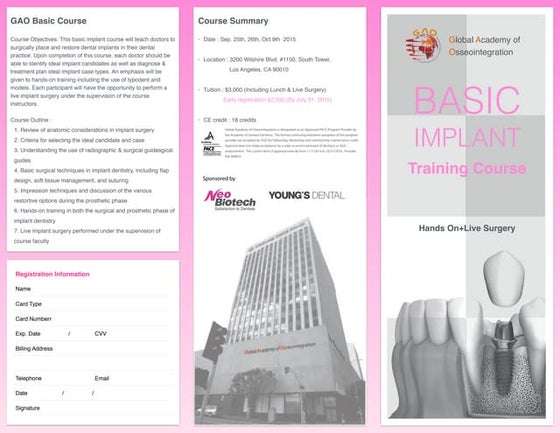 The Dental Implant Procedure: A Step by Step Guide | PDF
