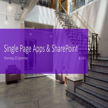 Single Page Apps | PPT