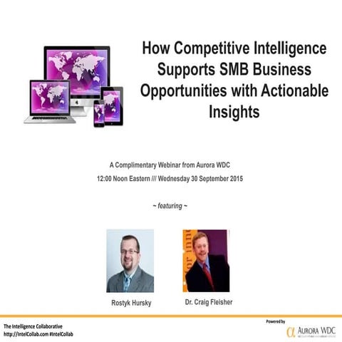 How Competitive Intelligence Supports SMB Business Opportunities with ...