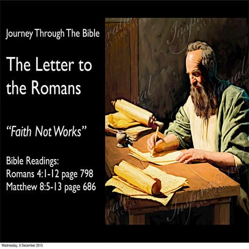 Paul's Letter to the Romans | PDF