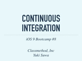 Xcodeを便利に使って爆速開発する #yxcm | PPT