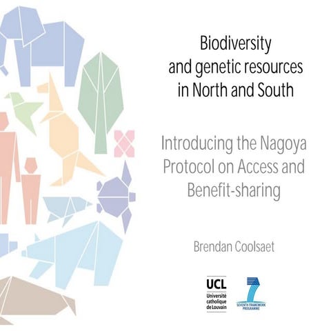 Biodiversity and genetic resources in North and South - Introducing the ...