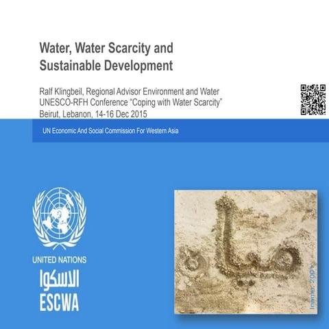 Water scarcity and conservation | PPTX