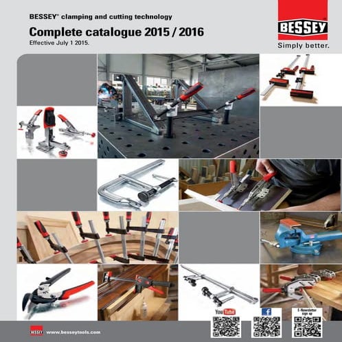 Bessey Tools - New 2015-2016 English Catalog | PDF