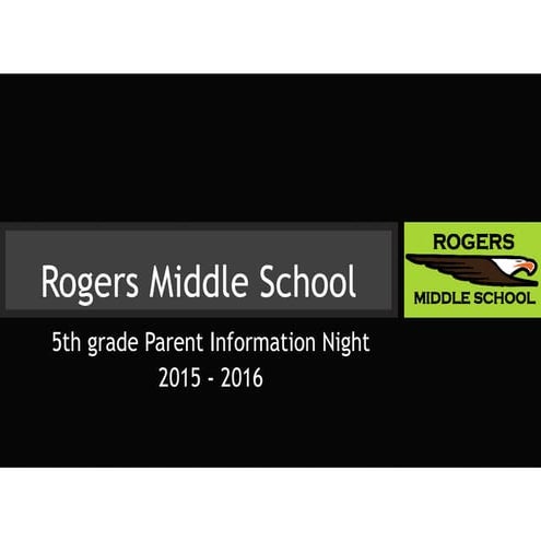2015 5th grade parent course information night | PPT