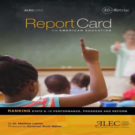 Report Card on American Education 20th Edition | PDF