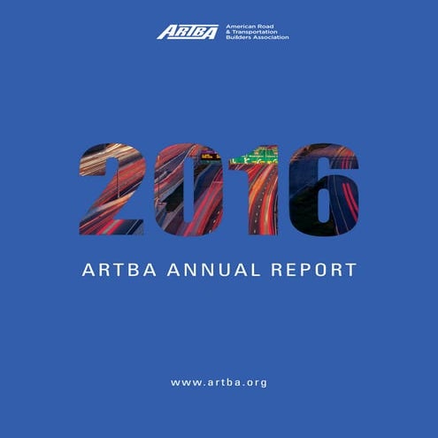 2016 ARTBA Report | PDF