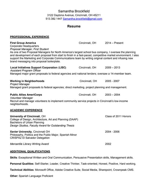 Samantha Santana_Resume_2016 | PDF