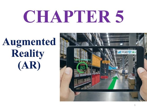Chapter 5 ARIntroduction to Emerging Technologies | PPTX