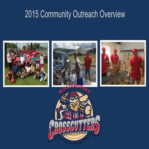 2015 Community Outreach | PPTX