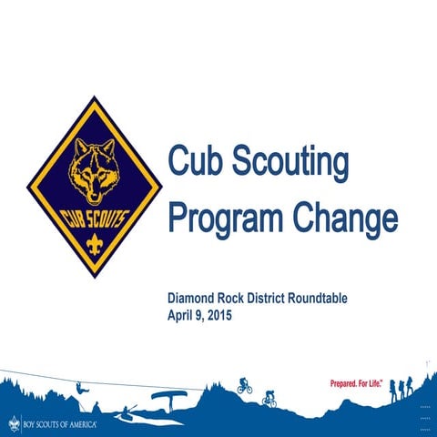 2015 Cub Scout Program Changes | PPT