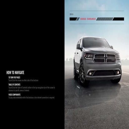 2015 dodge durango | PDF