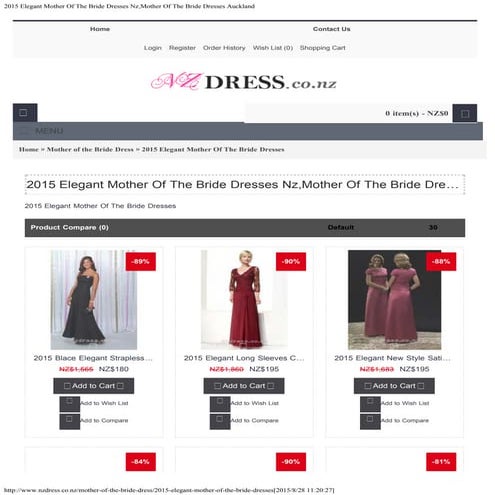 2015 elegant mother of the bride dresses nz,mother of the bride dresses ...