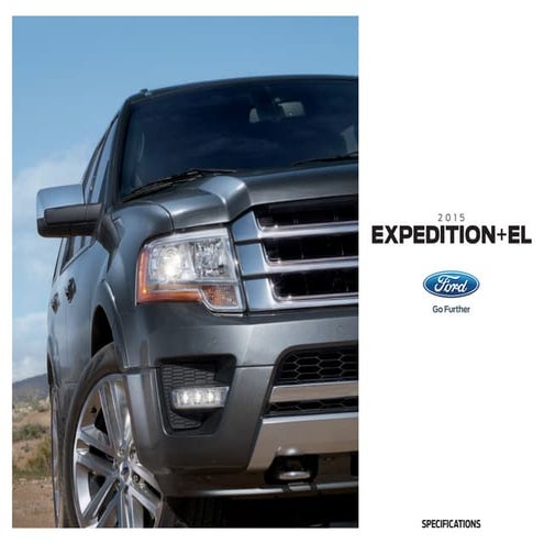 2015 Ford Expedition EL Information Brochure- Bloomington Ford, a ...