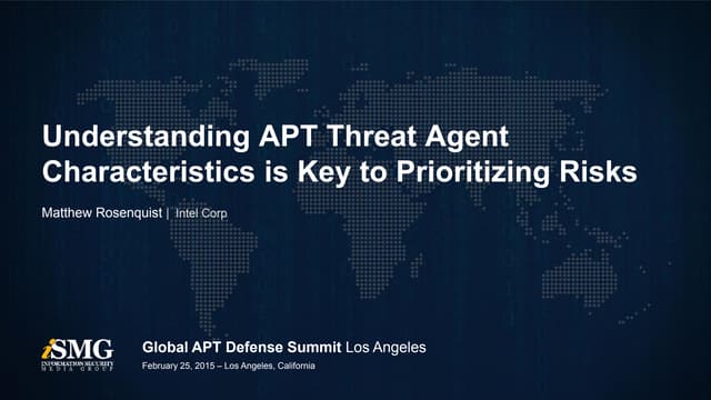 Leveraging Threat Intelligence | PPT