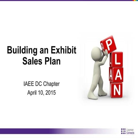 Building an Exhibit Sales Plan | PPTX