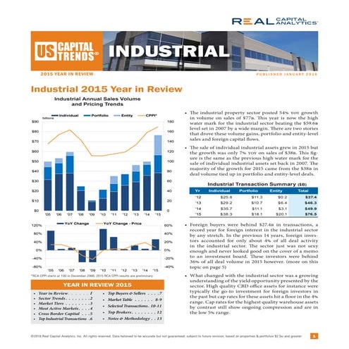 2015 RCA Industrial Report | PDF