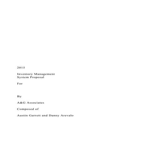 2015 Inventory Management Syst.docx