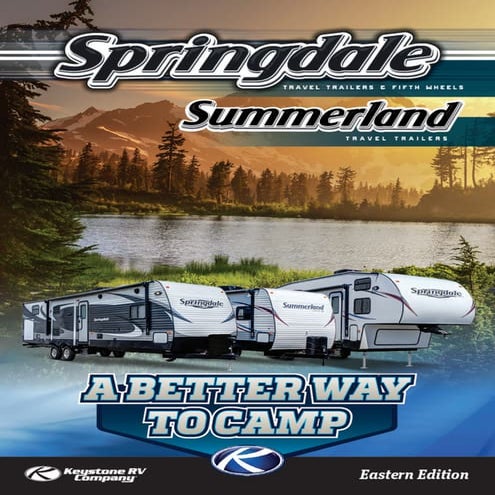 2015 Keystone Springdale - Summerland Travel Trailers & Fifth Wheels | PDF