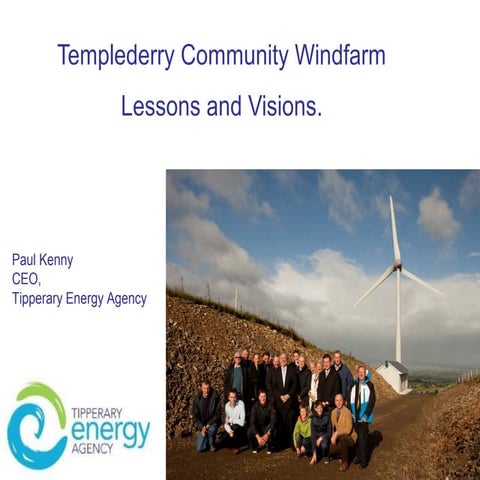 Templederry Community Wind Farm - Lessons & Visions | ODP