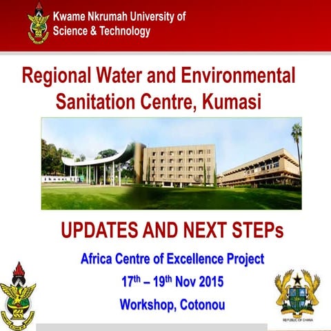 KNUST rwesck Presentation - Cotonou | PPTX