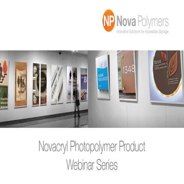 2015 Nova Polymers Product Presentation | PPT