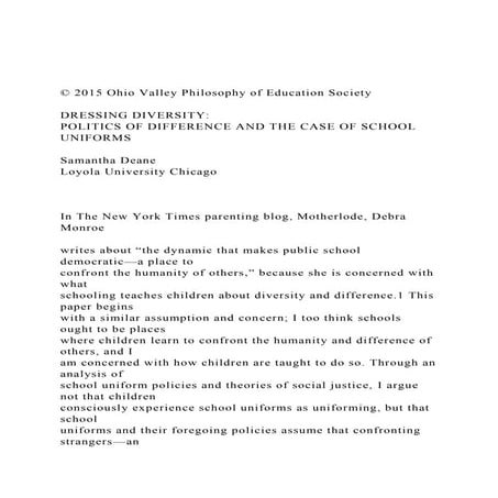© 2015 Ohio Valley Philosophy of Education Society DRESSIN.docx