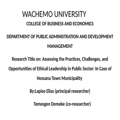 Research Validation Format for Reseacher | PPTX