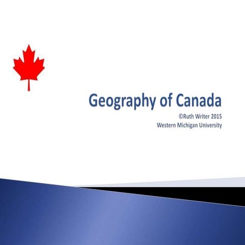 (2015) Geography of Canada (49.4 MB) | PPTX