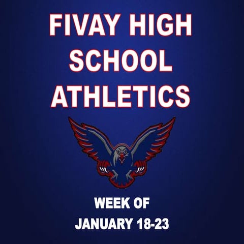 Fivay Athletics Jan 18-23 | PPTX
