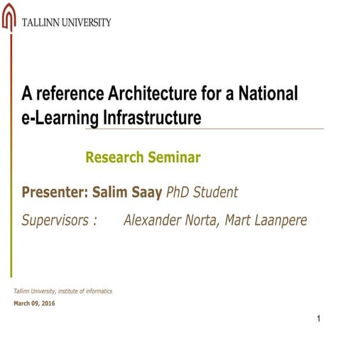 2016 03-09 research seminar | PPT