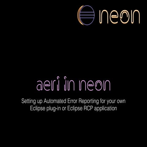 Setting Up Automated Error Reporting For Your Eclipse Rcp App And Eclipse Ide Plug Ins 