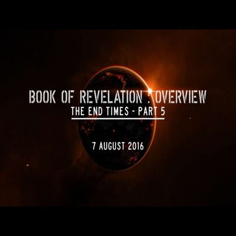 Book of Revelation : Overview | PPTX