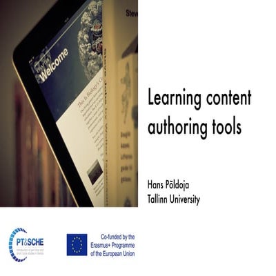 Learning content authoring tools | PDF