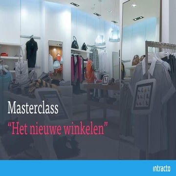 Masterclass winkel van de toekomst - Stad Genk | PDF | Business | Business and Finance