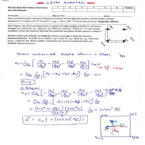 2016 2017-fiz122-final-cevaplar | PDF