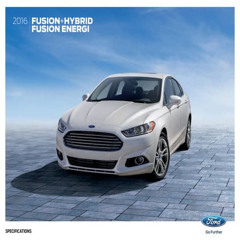 2016 Ford Fusion, Hybrid and Energi Brochure - Elizabethtown KY | PPT
