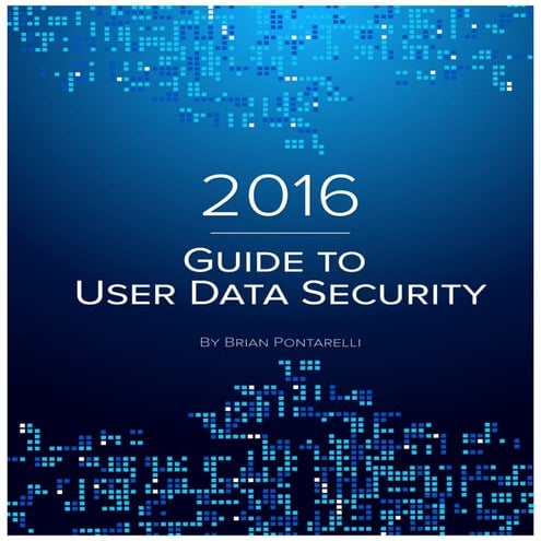 2016 Guide to User Data Security | PDF