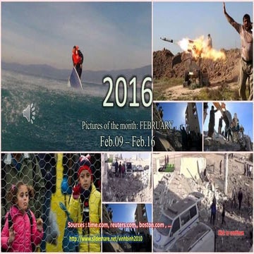 2016 - Pictures of the month_FEBRUARY - Feb 09 - Feb 16 | PPT