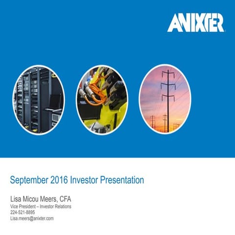 2016 september-investor-presentation | PPT