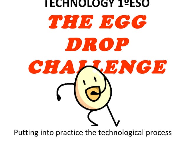 Egg drop newton's law of inertia