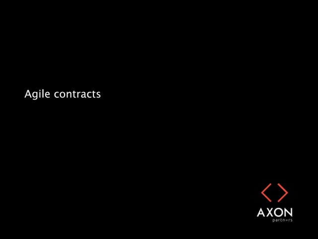 Agile Contracts Agile договори Ppt