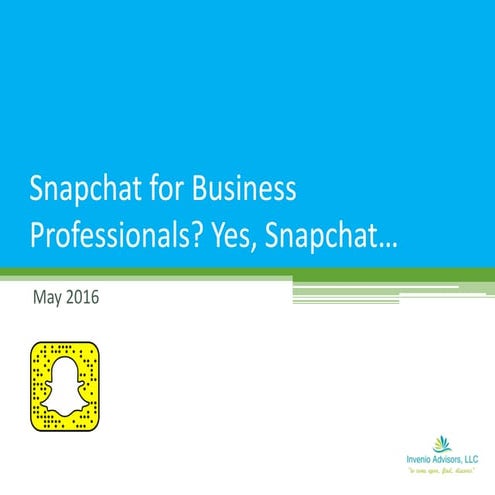 SnapChat Marketing Template | PPTX