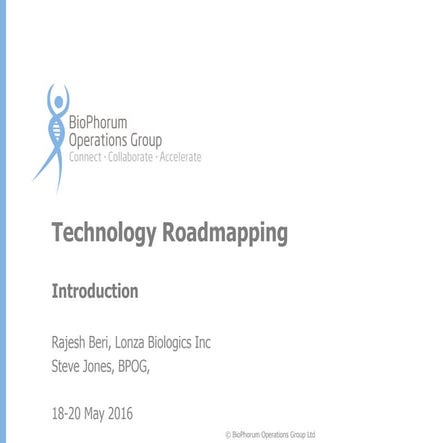 2016 05 technology roadmapping update for u mass (1) | PPT | Free Download
