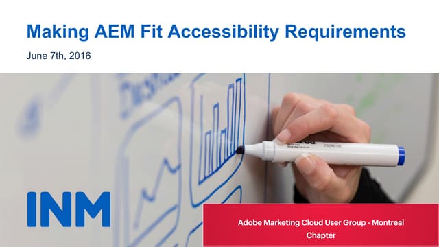 Qi Guide AEM-Cube presentation