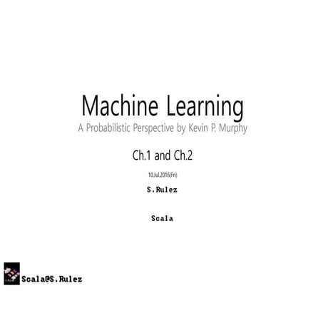 Machine learning ch.1 | PDF